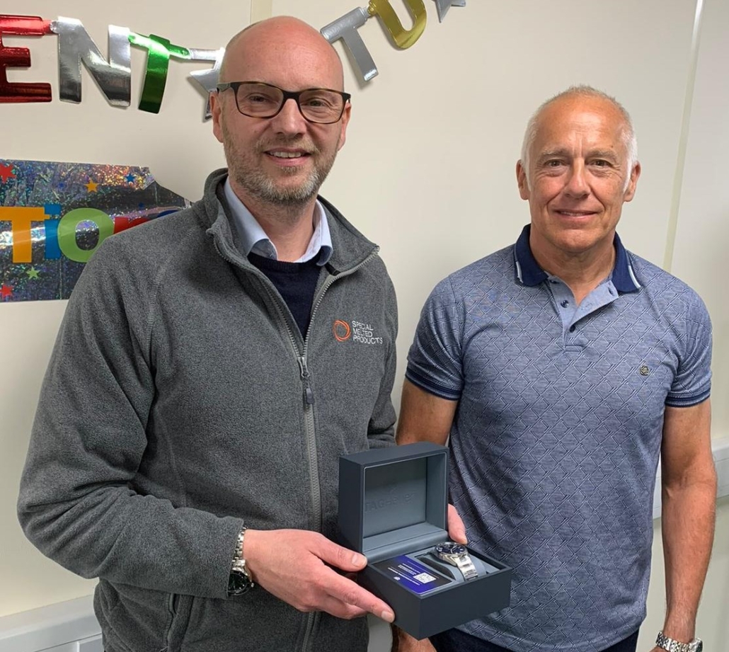 Stuart Hanson Retires after 47 years' - Special Melted Products Ltd.